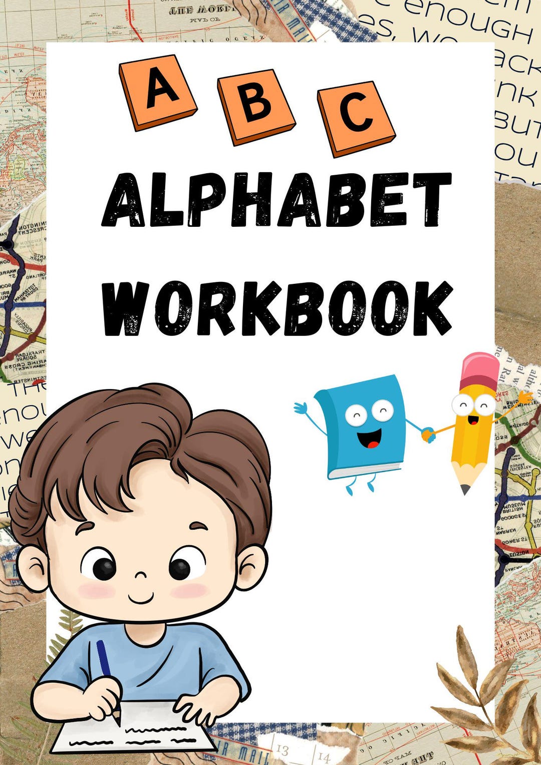 ABC ALPHABET BOOK - Etsy