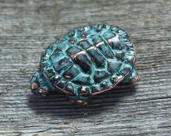 Copper Turtle Sculpture | Etsy
