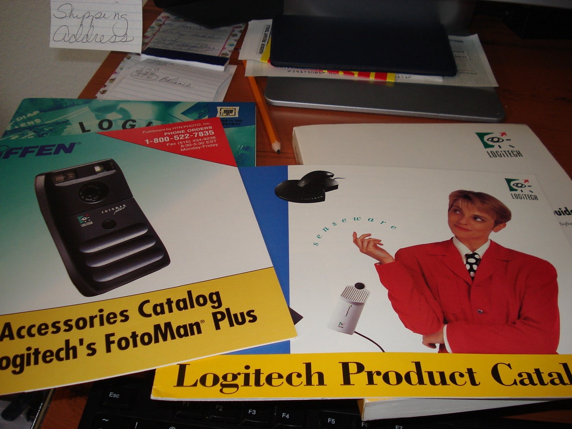 Logitech Fototouch Users Guide Books Image Editing Software - Etsy