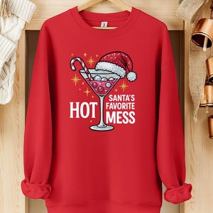 Red Hot Mess Christmas Sweatshirt - Etsy UK