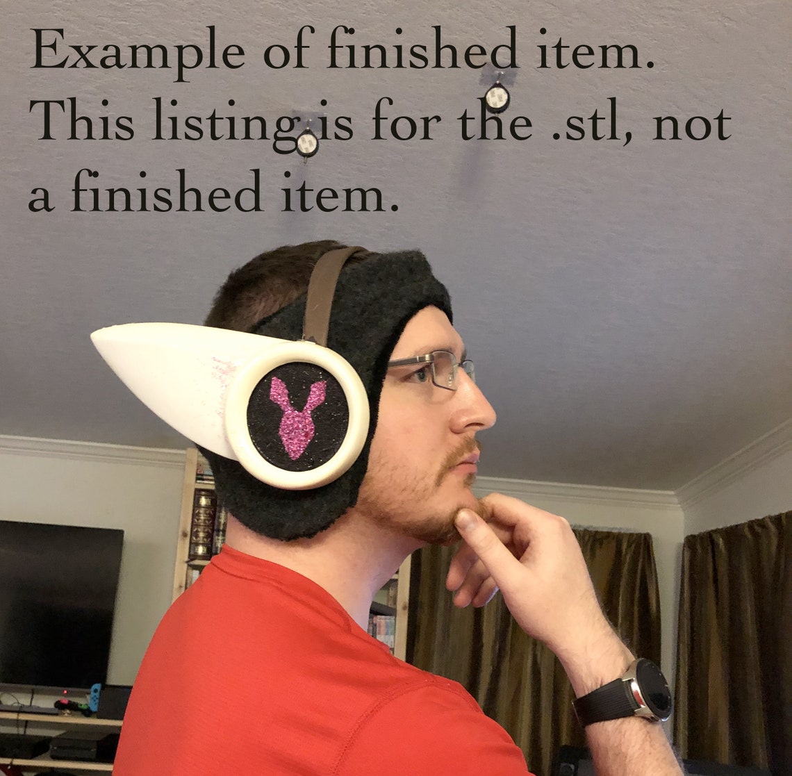 Digital Download 3d Print File Protogen Headphone Cosplay - Etsy