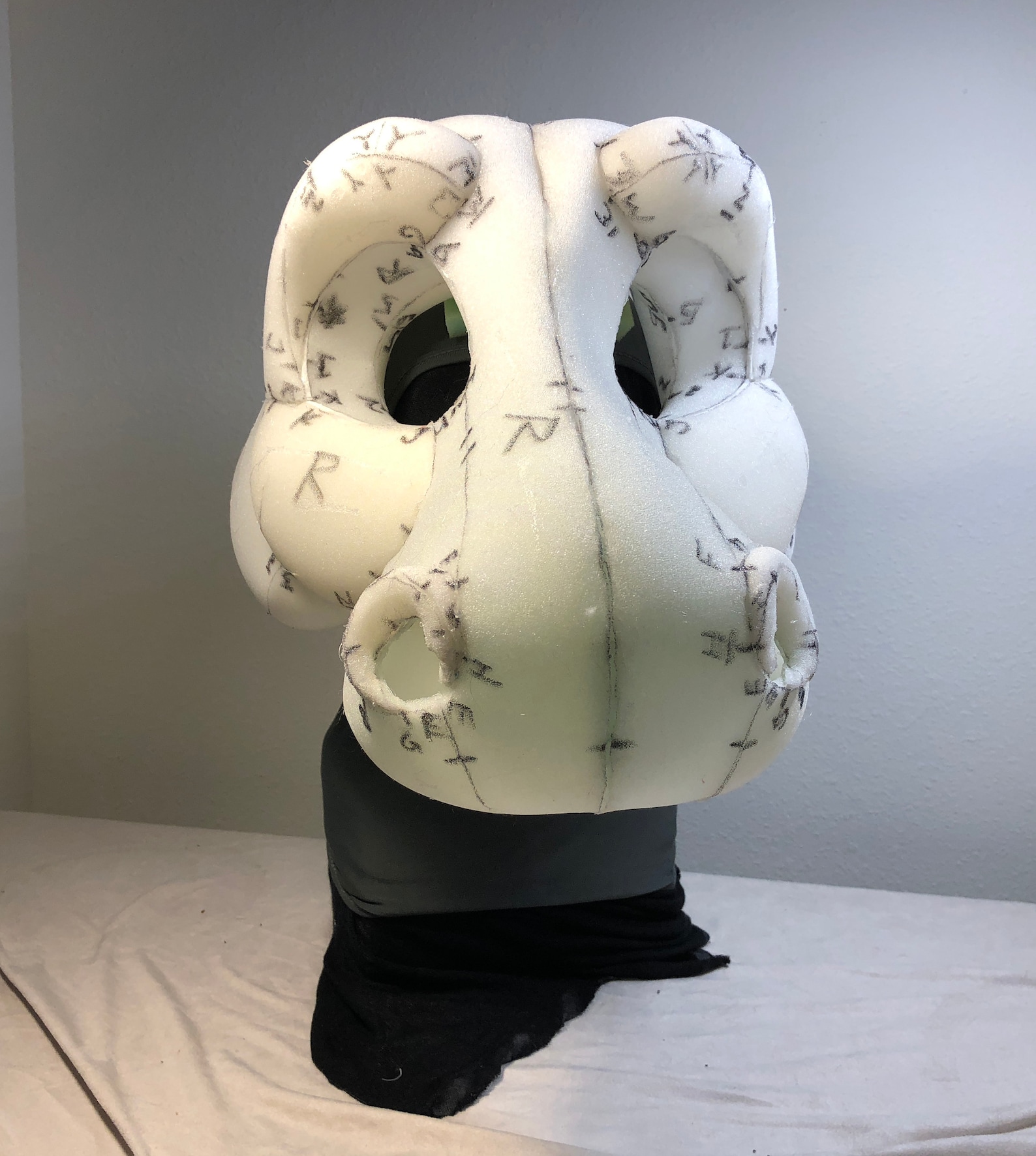 Horse Dragon Fursuit Head Pattern instant Downloadable PDF - Etsy Canada