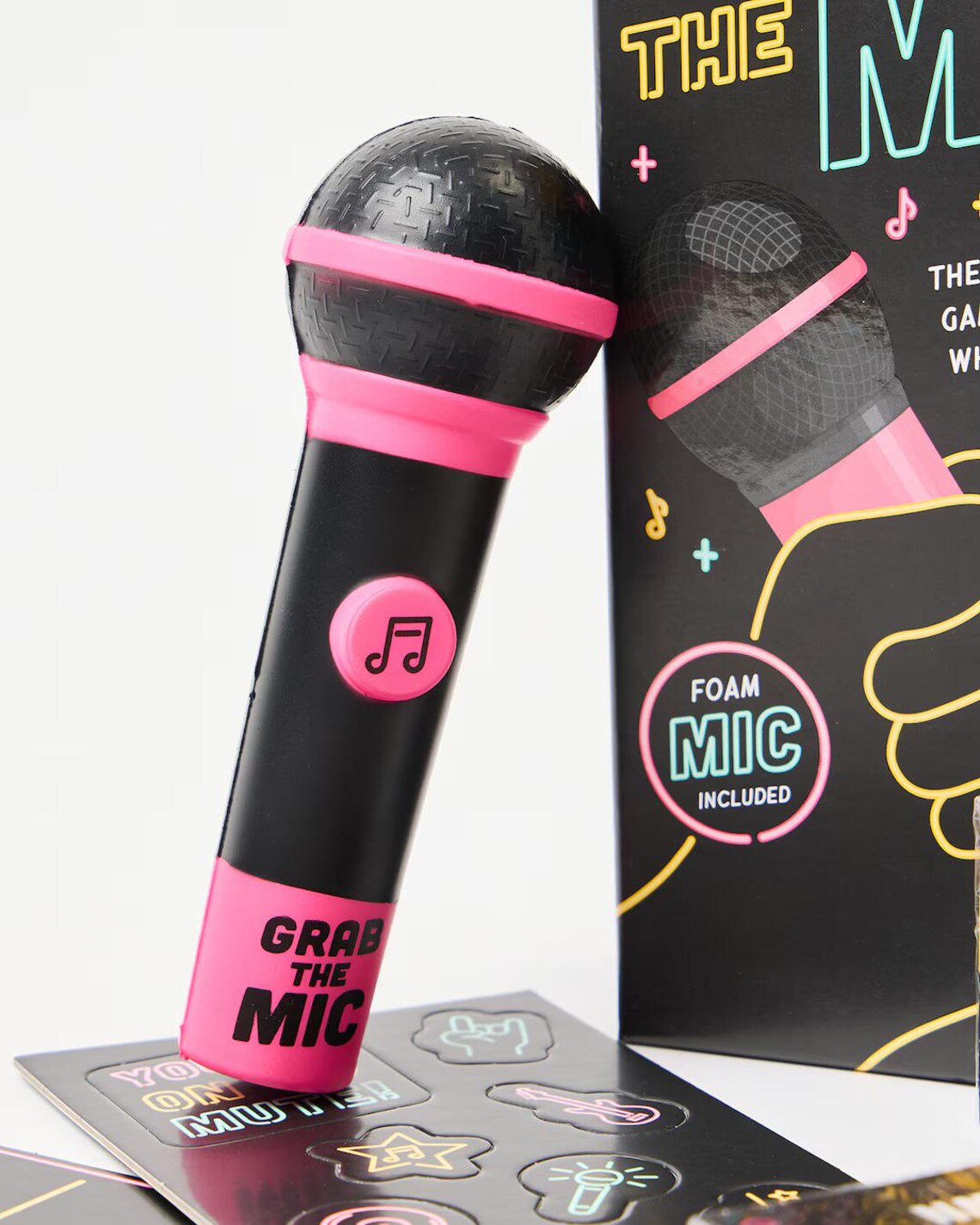 Karaoke Party Game With Foam Microphone: Fun Singing Challenge - Etsy