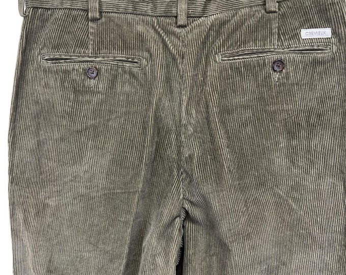 VTG Daniel Cremieux Salon Corduroy Pants Mens 34x33 Cuffed Pleated ...