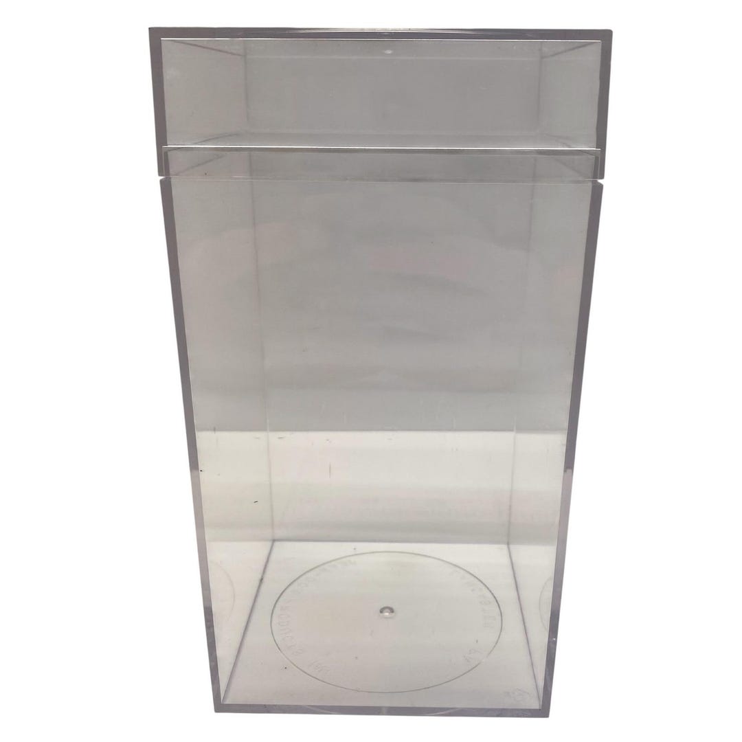 VTG Jeff -don Products Clear Plastic Display Box Storage Container ...