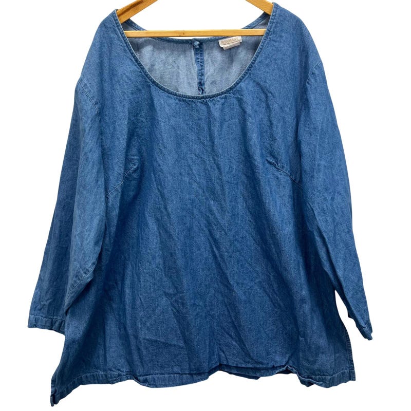 Denim Tunic - Etsy