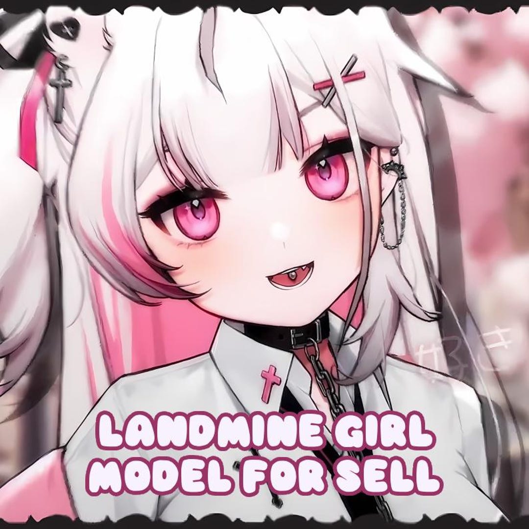 Landmine Girl Vtuber Model – Ready to Use - Etsy