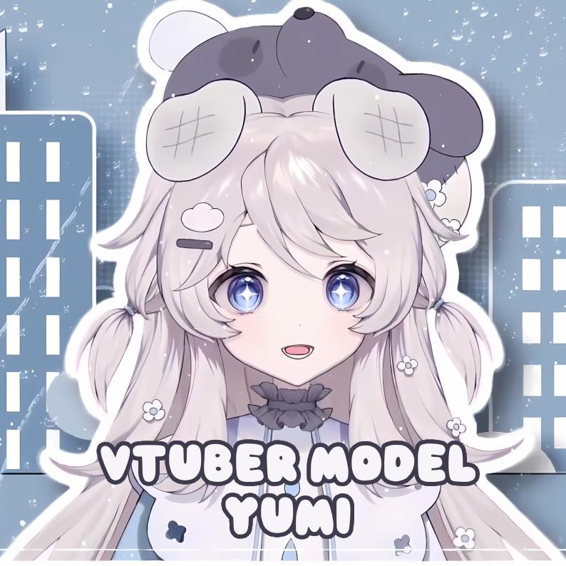 Yumi VTuber Model – Ragazza Orsa Accogliente, Anime Kawaii - Etsy Italia