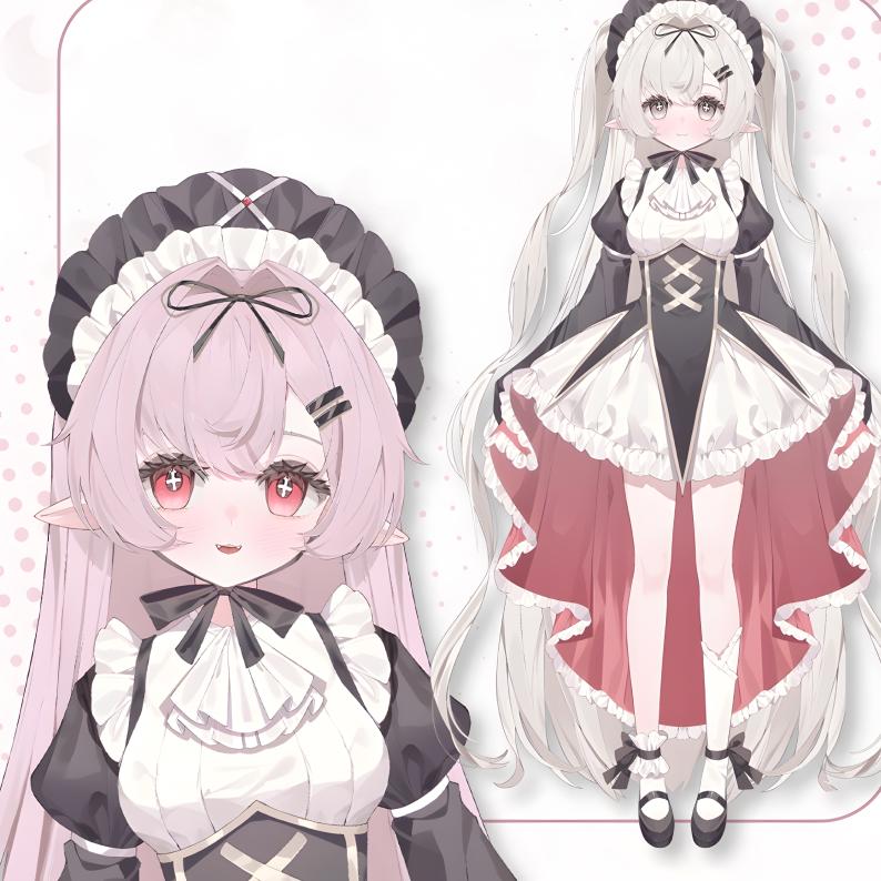 Vampire Vtuber Model: Ready-to-use for Streaming (vtube Studio .moc3 ...