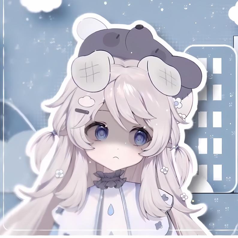 Yumi Vtuber Model – Cozy Bear Girl, Anime Kawaii - Etsy UK