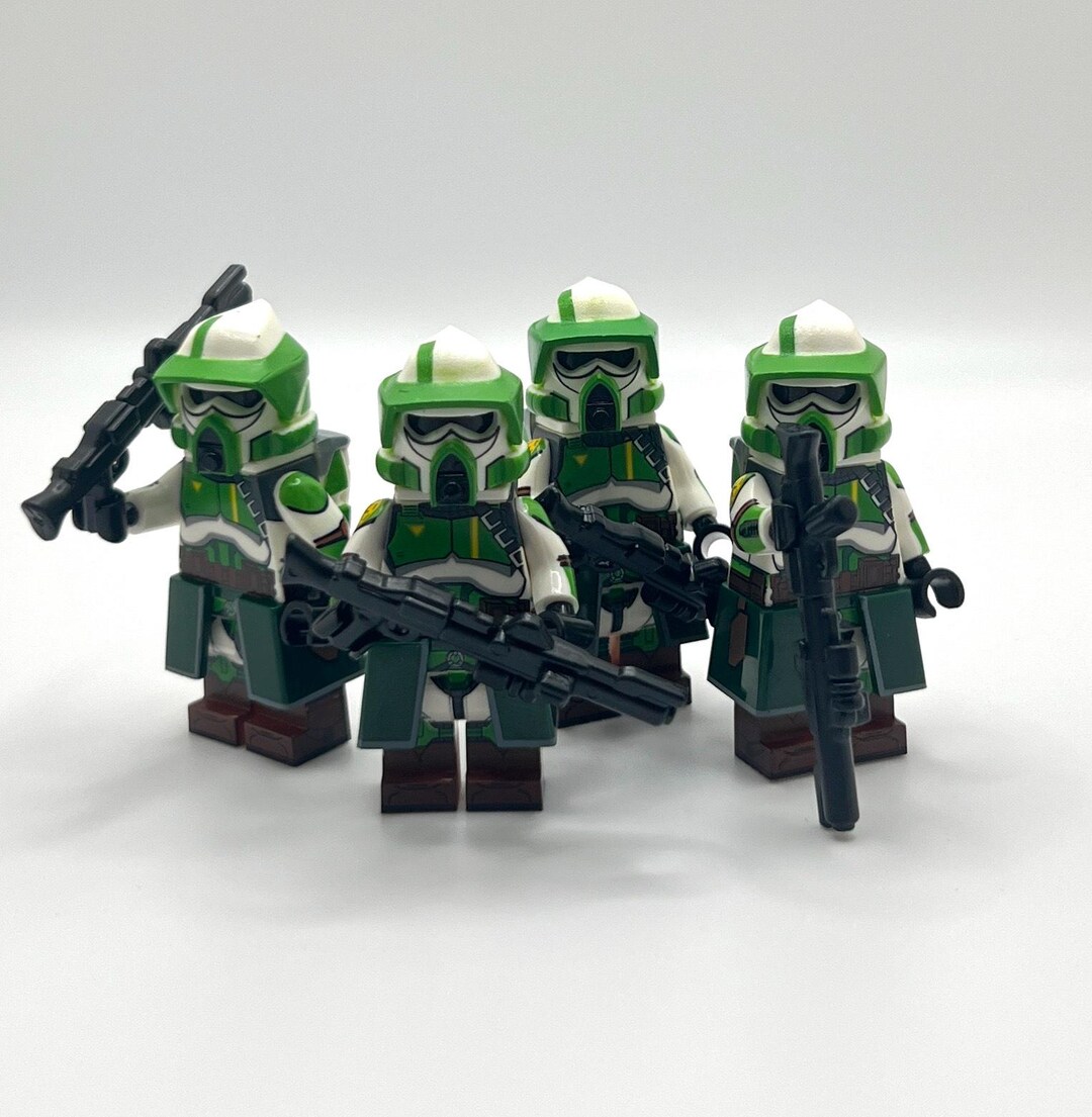 Doom Unit ARF Troopers X4 Minifigures Star Wars Clone Elite Recon Force ...
