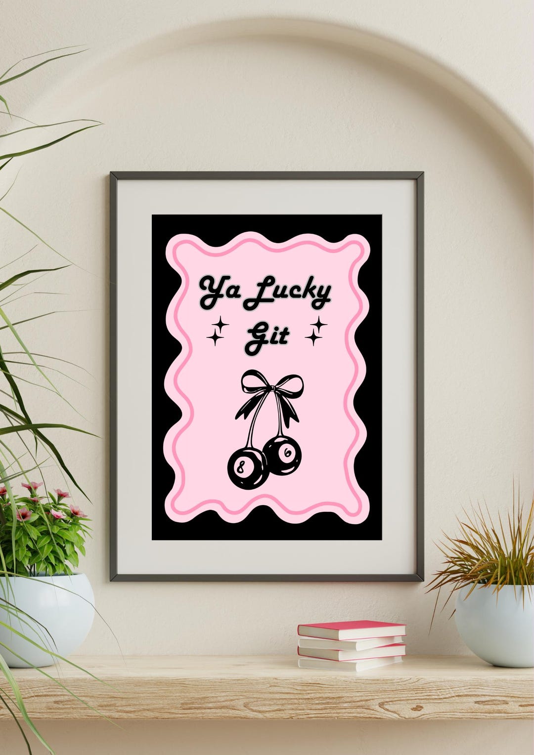 Pool Ball Art Print: Funky Games Room Decor - Etsy