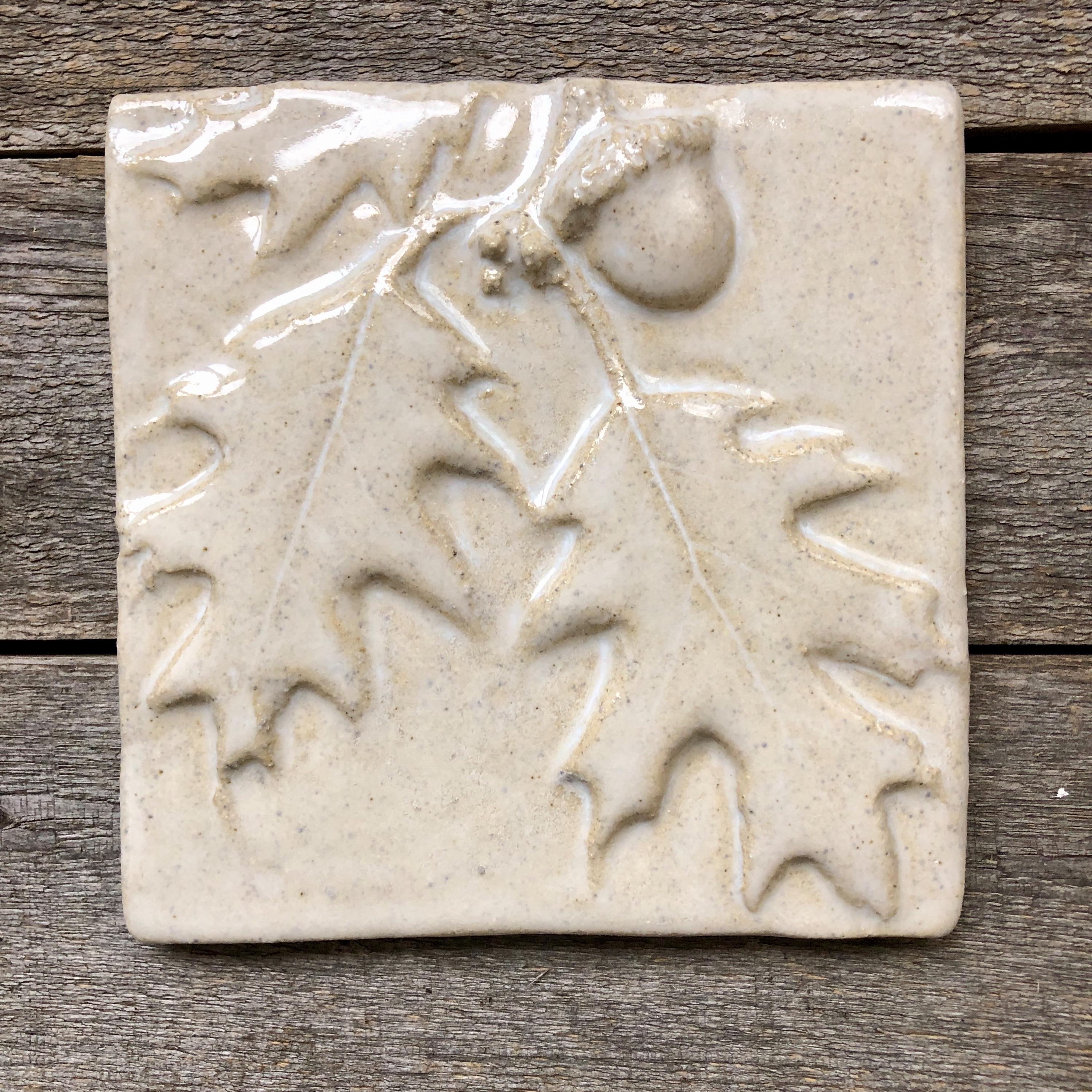 6” X 6” Oak and Acorn Tile - Etsy