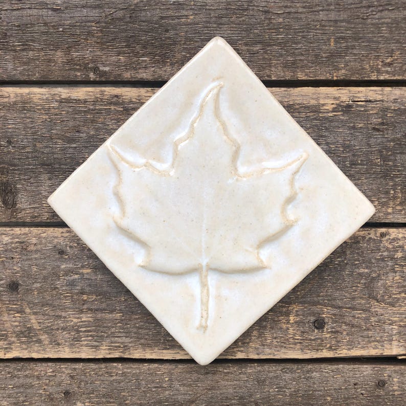 6”x6” Maple Leaf Tile - Etsy