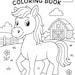 Children’s Horse Coloring Book - Etsy
