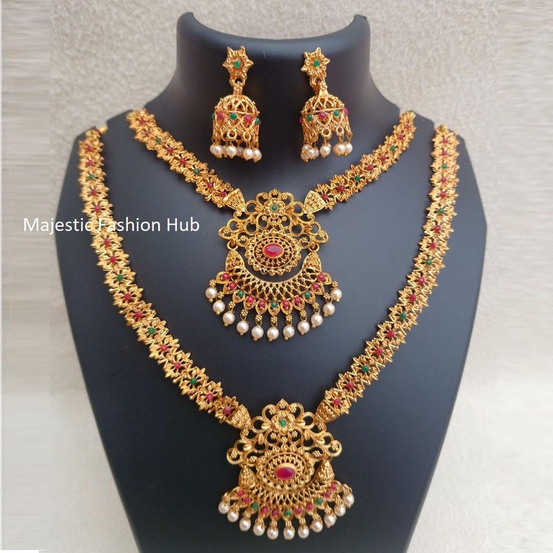 Temple Jewellery Combo - Etsy