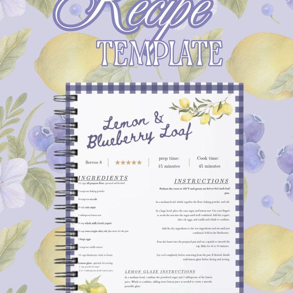 Recipe Binders and Paper - Etsy