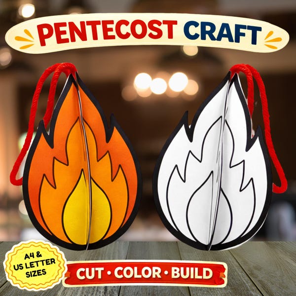 Pentecost Crafts - Etsy