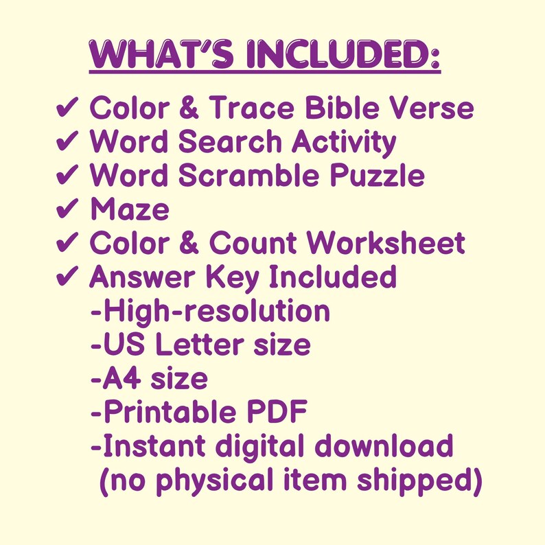 Good Friday Activities for Kids | Christian Easter Printable Bundle ...