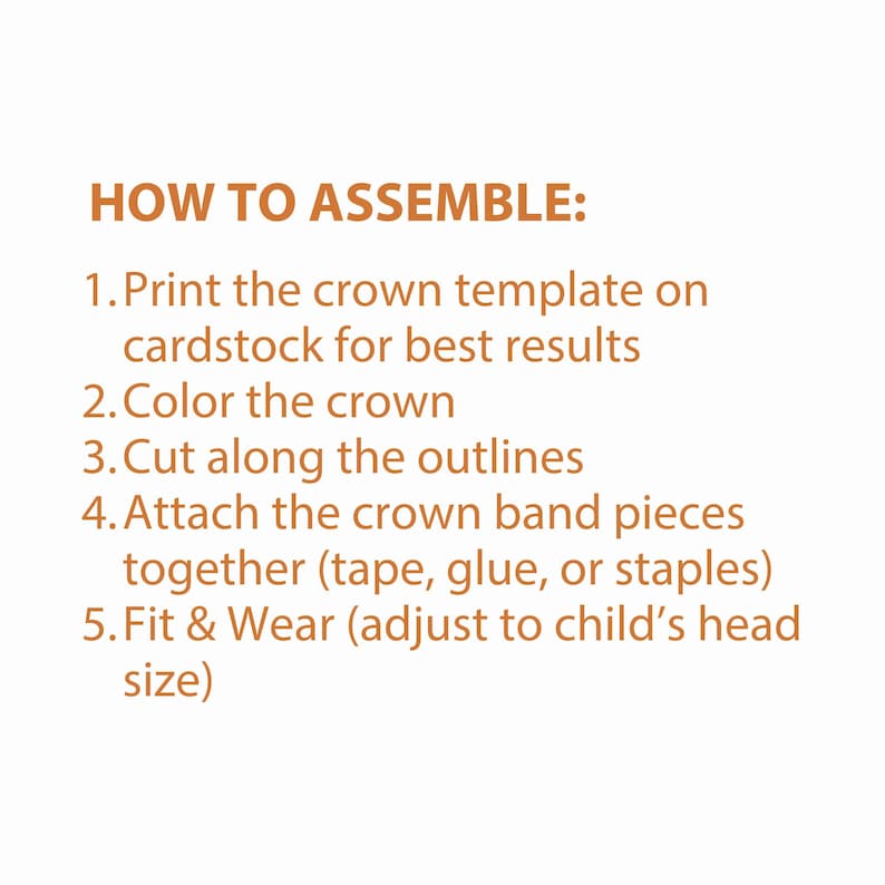 Printable Easter Crown Craft for Kids | Savior Paper Crown Template ...