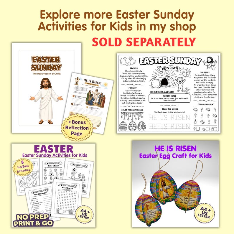Easter Sunday Coloring Pages for Kids | Resurrection of Jesus Story ...
