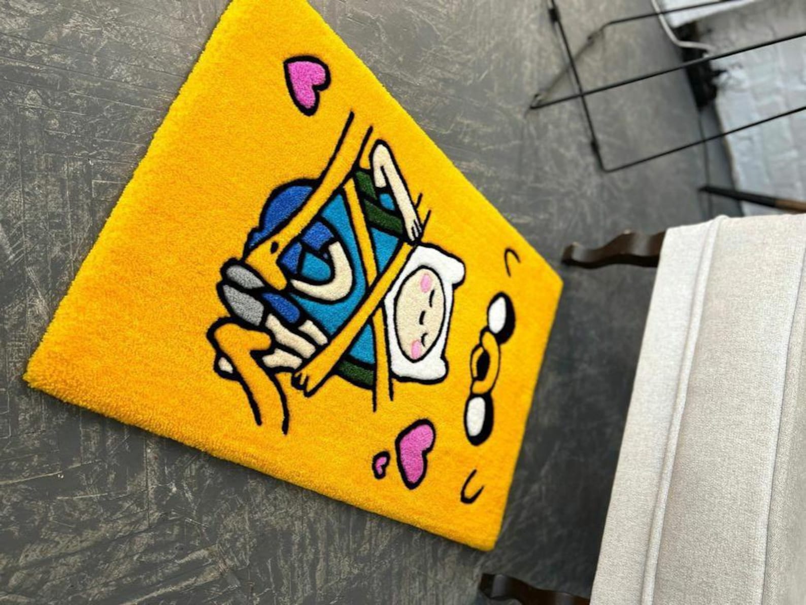 Finn and Jake Adventure Time Rug. 3d Rug Living Room, Bedroom, Playroom ...
