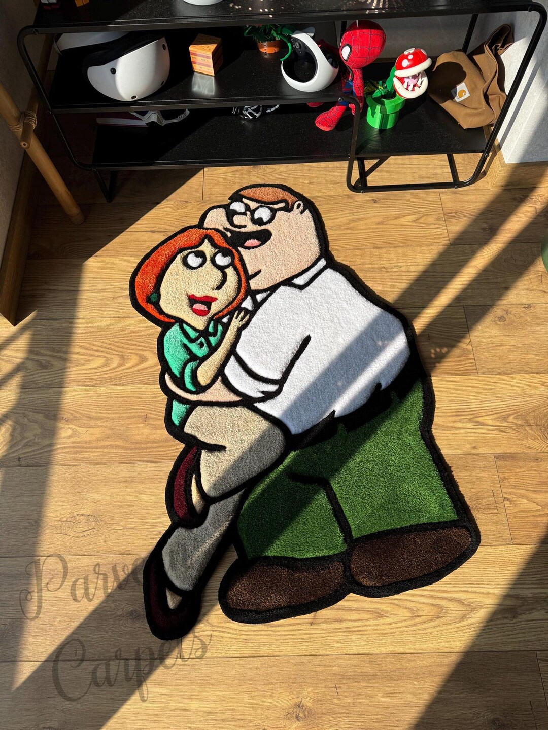 Peter and Lois Griffin Rug, Family Guy,custom Rug Tufting, Handmade ...