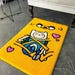 Finn and Jake Adventure Time Rug. 3d Rug Living Room, Bedroom, Playroom ...