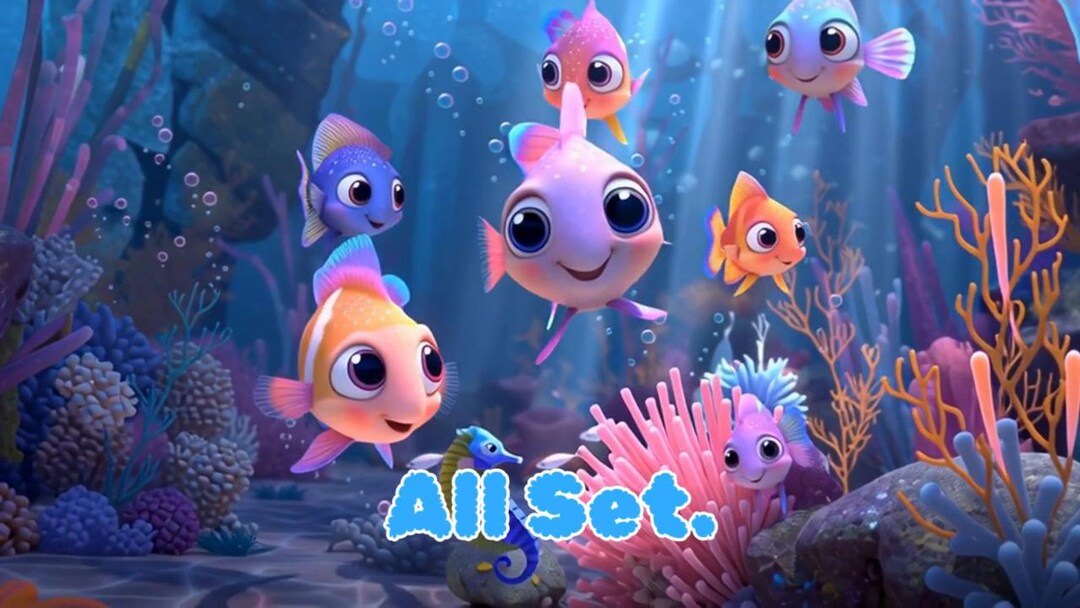 Calming Aquarium Countdown Timer: Sensory Visuals, Voice Countdown ...