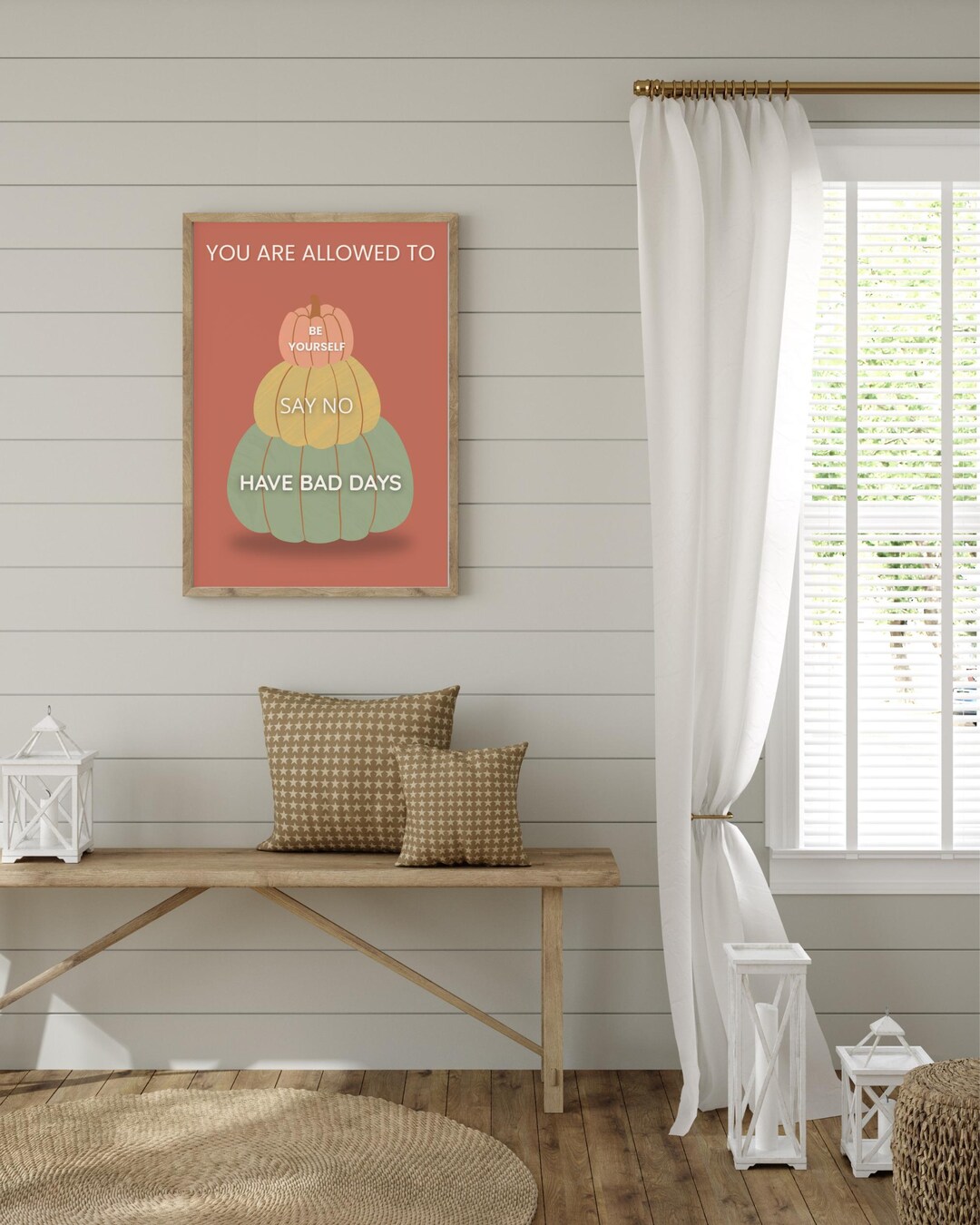 You Are Allowed to – Printable Affirmation Wall Art | Cozy Pumpkin Fall ...
