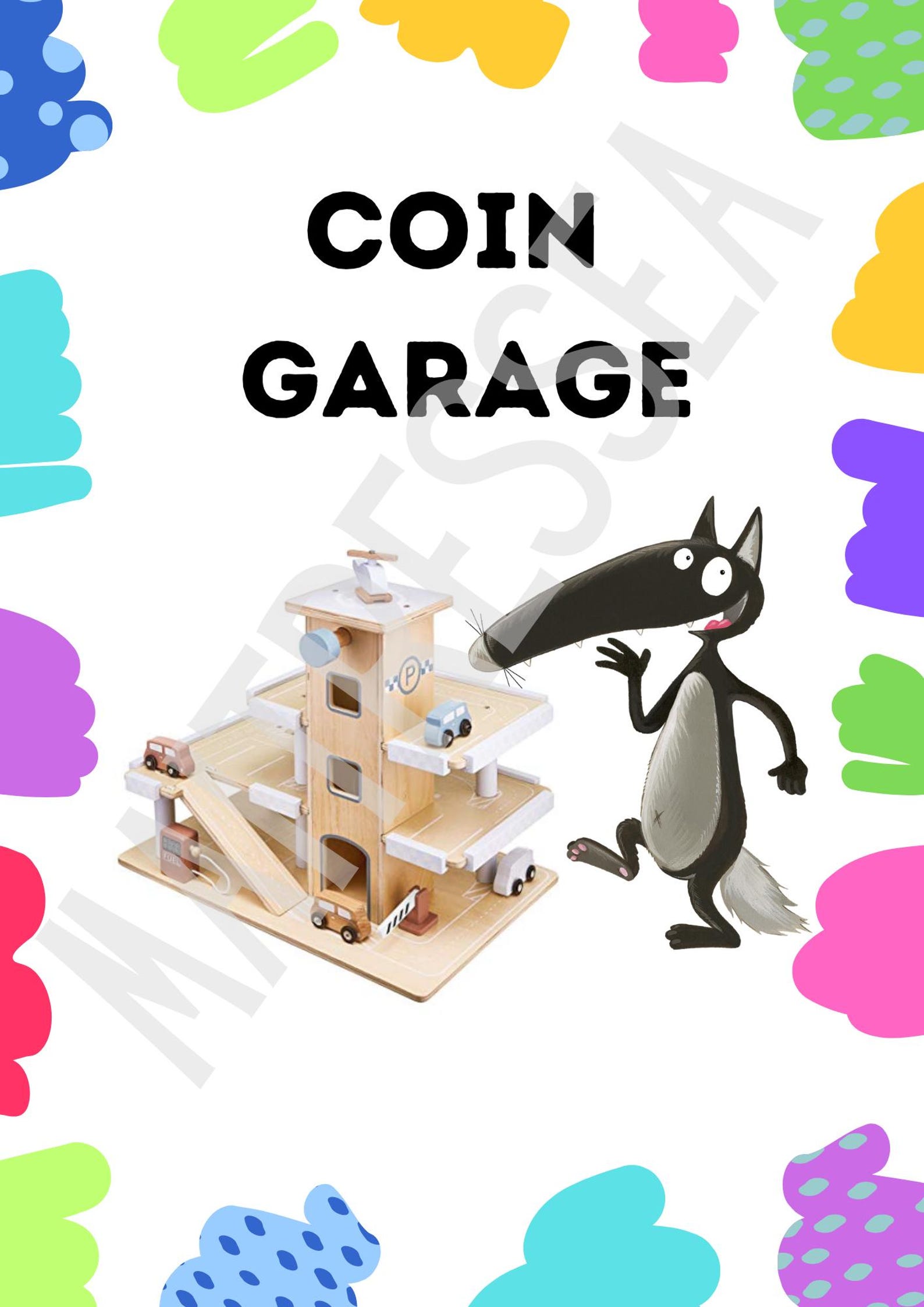 Affichage les coins de la classe - petit loup - maternelle (sans ...