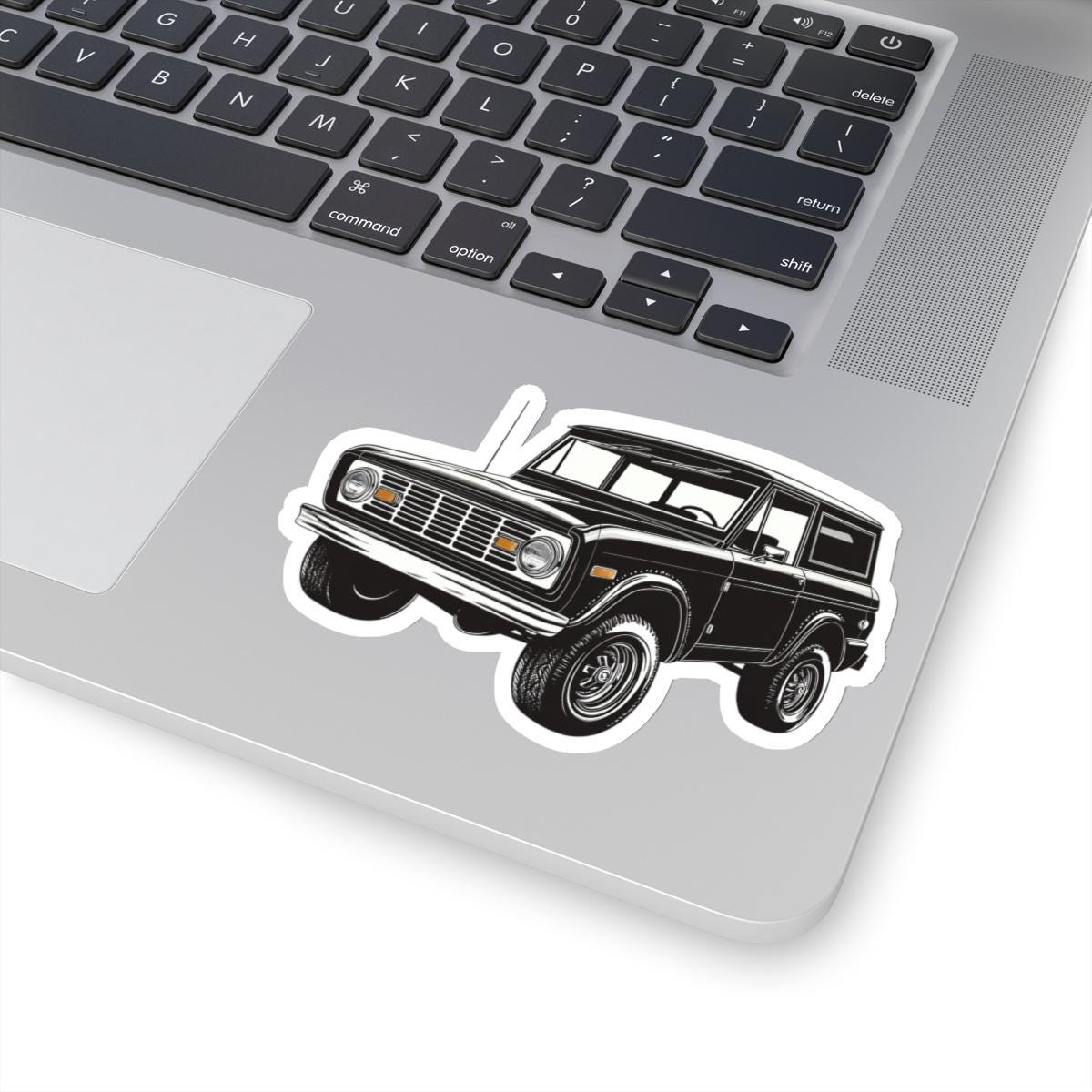 Retro Black Ford Bronco Sticker: Glossy Vinyl Decal - Etsy