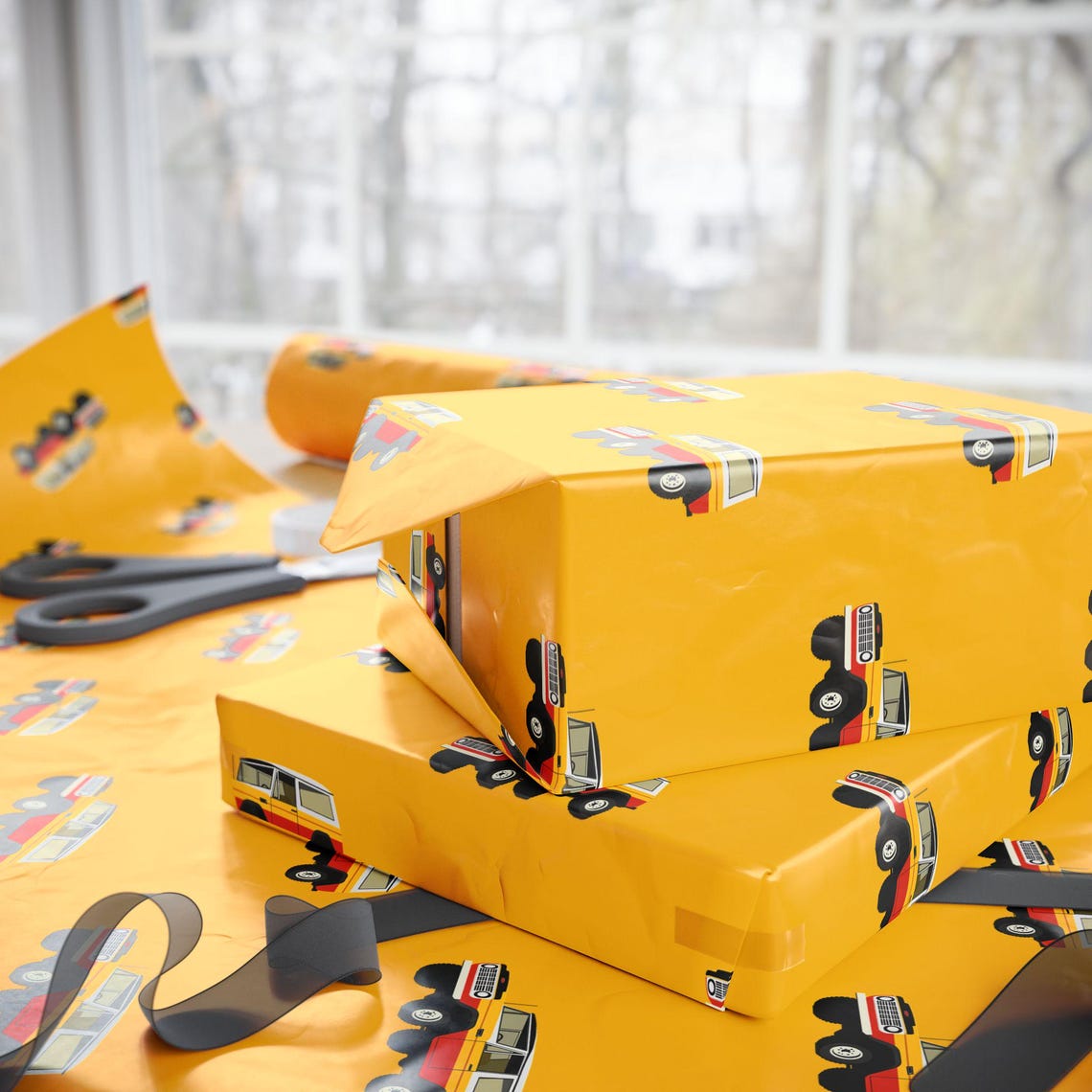 Bold Scout Wrapping Paper, Vintage International Scout Gift Paper ...