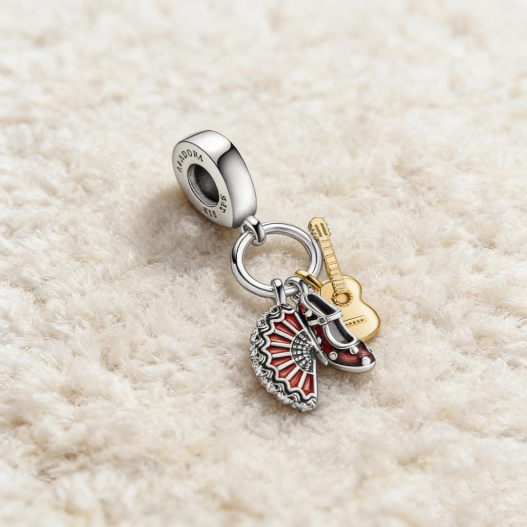Spanish Flamenco Guitar Charms, Exquisite Pendant Jewelry Gift for ...