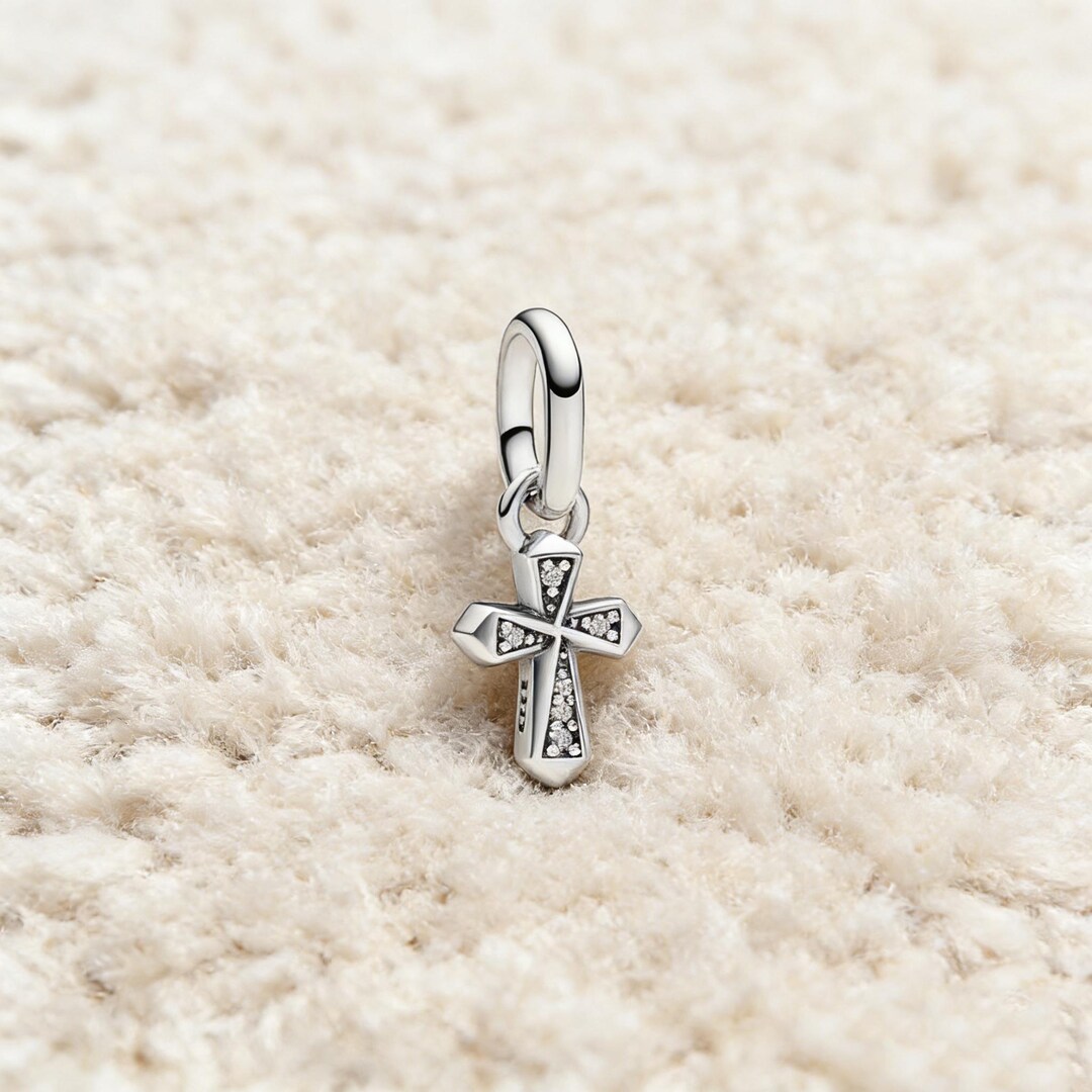 Pandora ME Sparkling Cross Mini Dangle Charm, Exquisite Pendant Jewelry ...