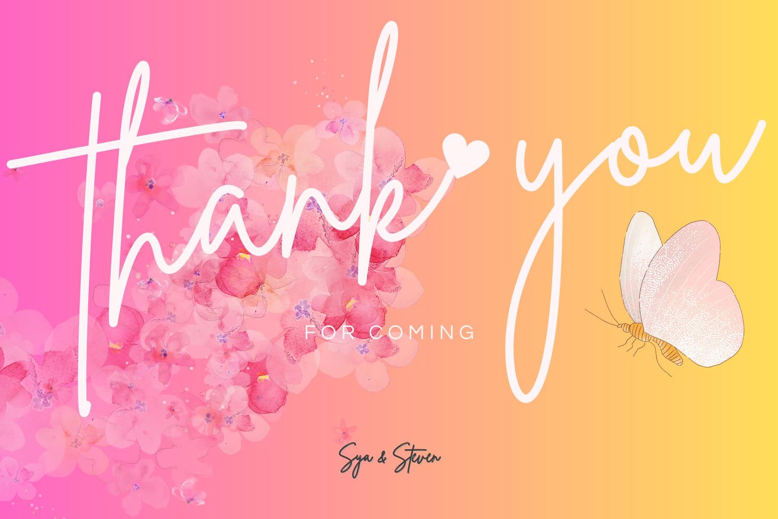 Editable Pink Gift Tags: Customizable Thank You Hang Tags (instant ...