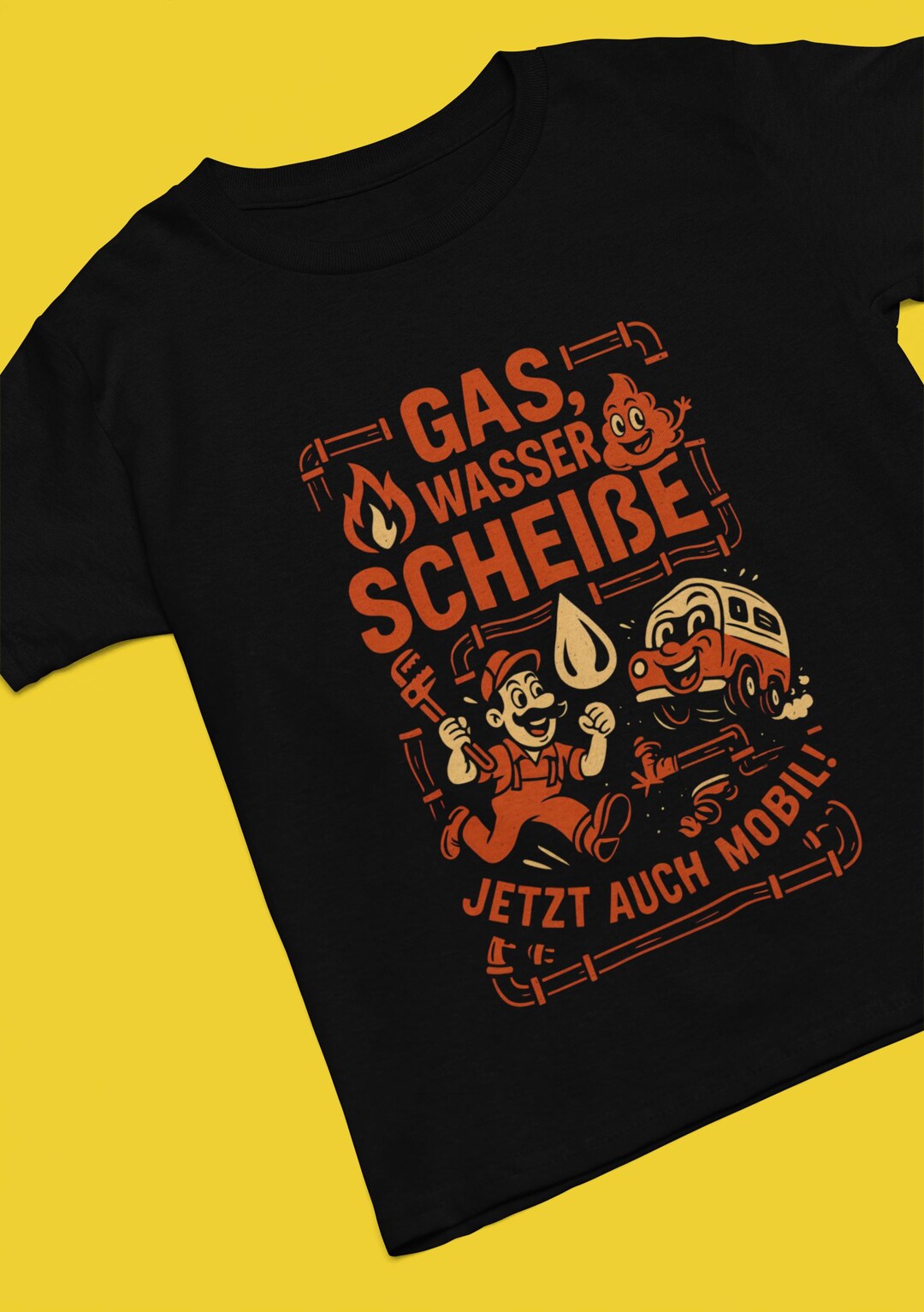 Gas, Water, Shit – Now Mobile! • Camper Humor Shirt - Etsy