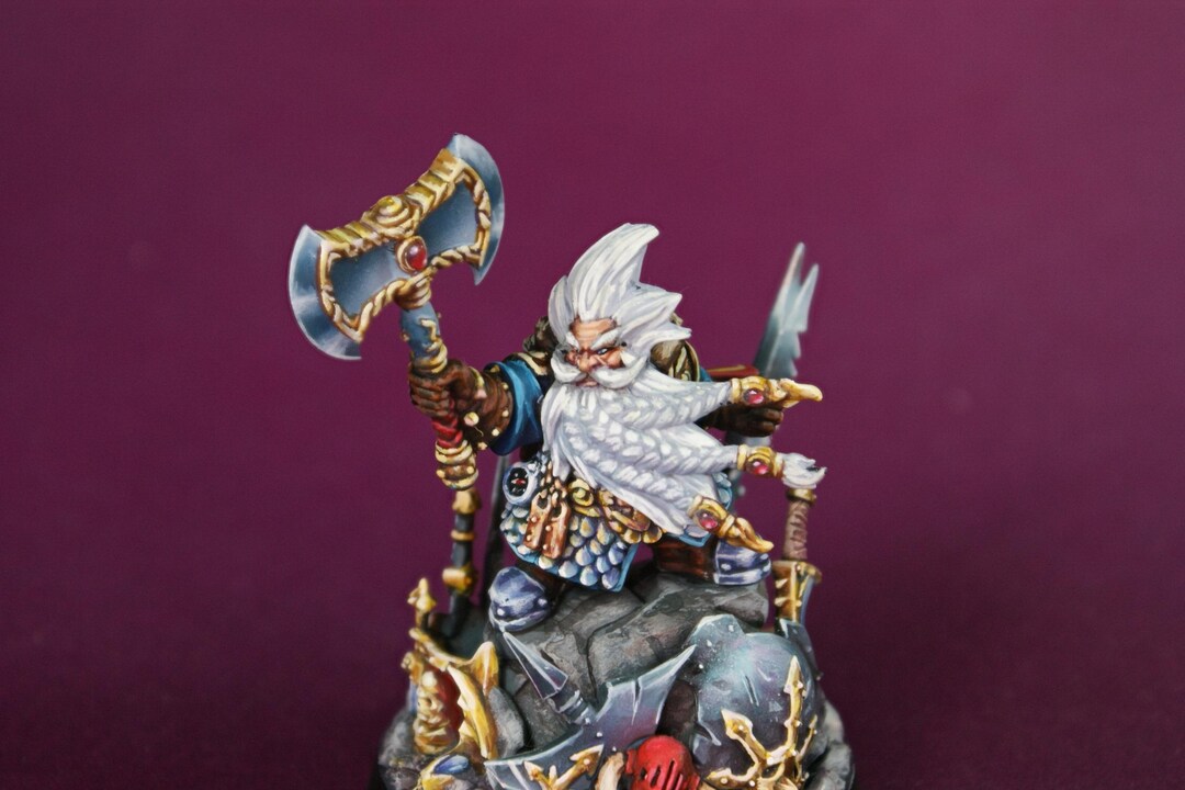 Grombrindal White Dwarf | Hand-painted Miniature | NMM Technique ...