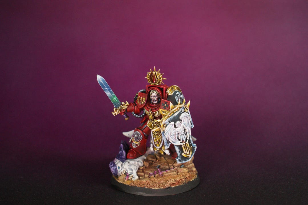 Blood Angel Captain| Hand-painted - Etsy