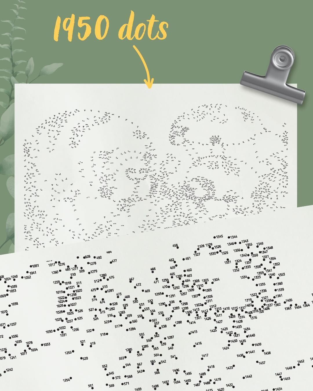 1950 Dots | Dot Meditation | #0014 - Etsy