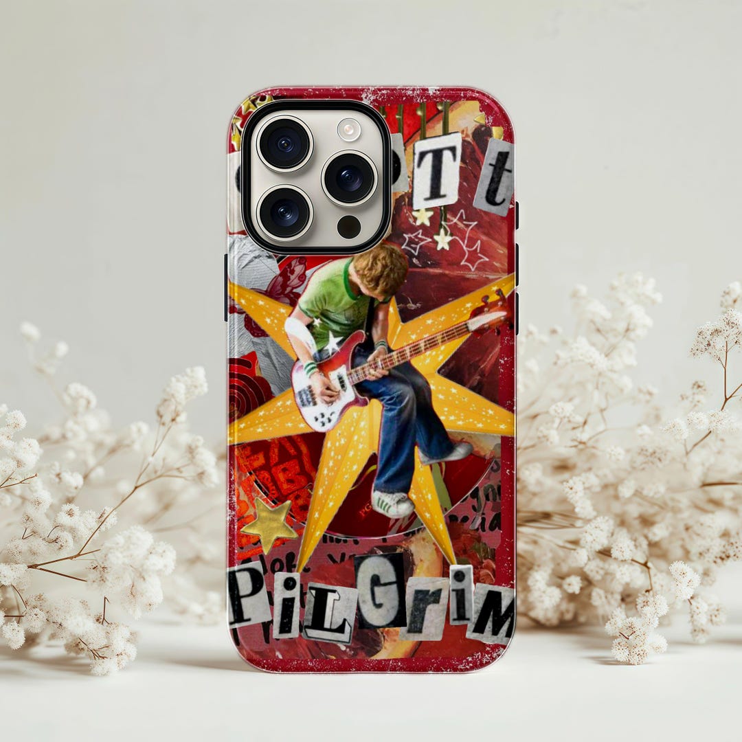 Scott Pilgrim Phone Case: Retro Comic Punk Rock Art - Etsy