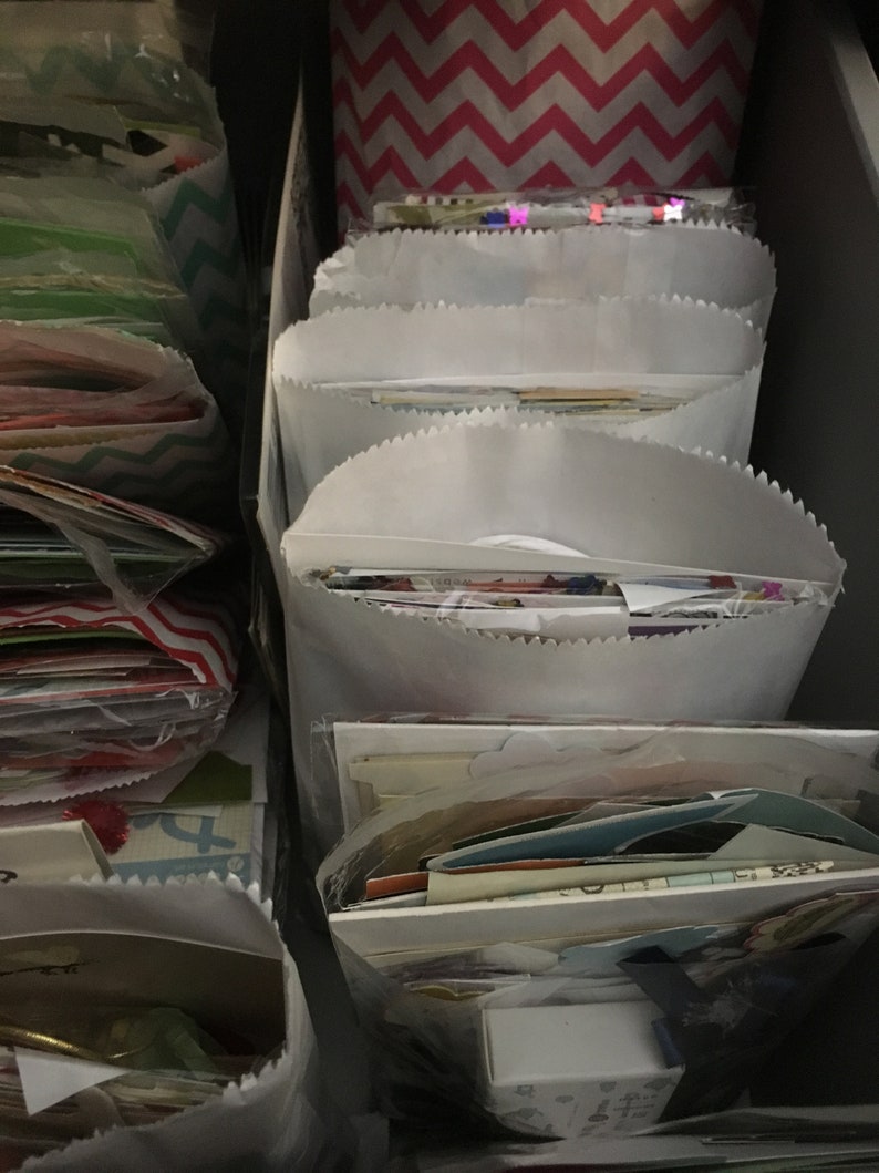 Scrapbook Ephemera Grab Bag 5x7 | Etsy