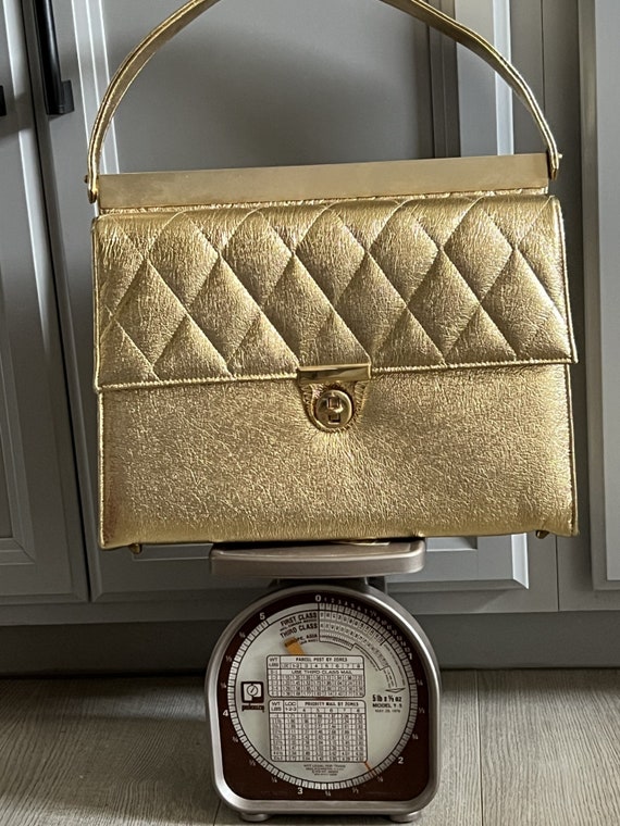 Sale Big bag of gold vintage 50s 60s statement glam p… - Gem