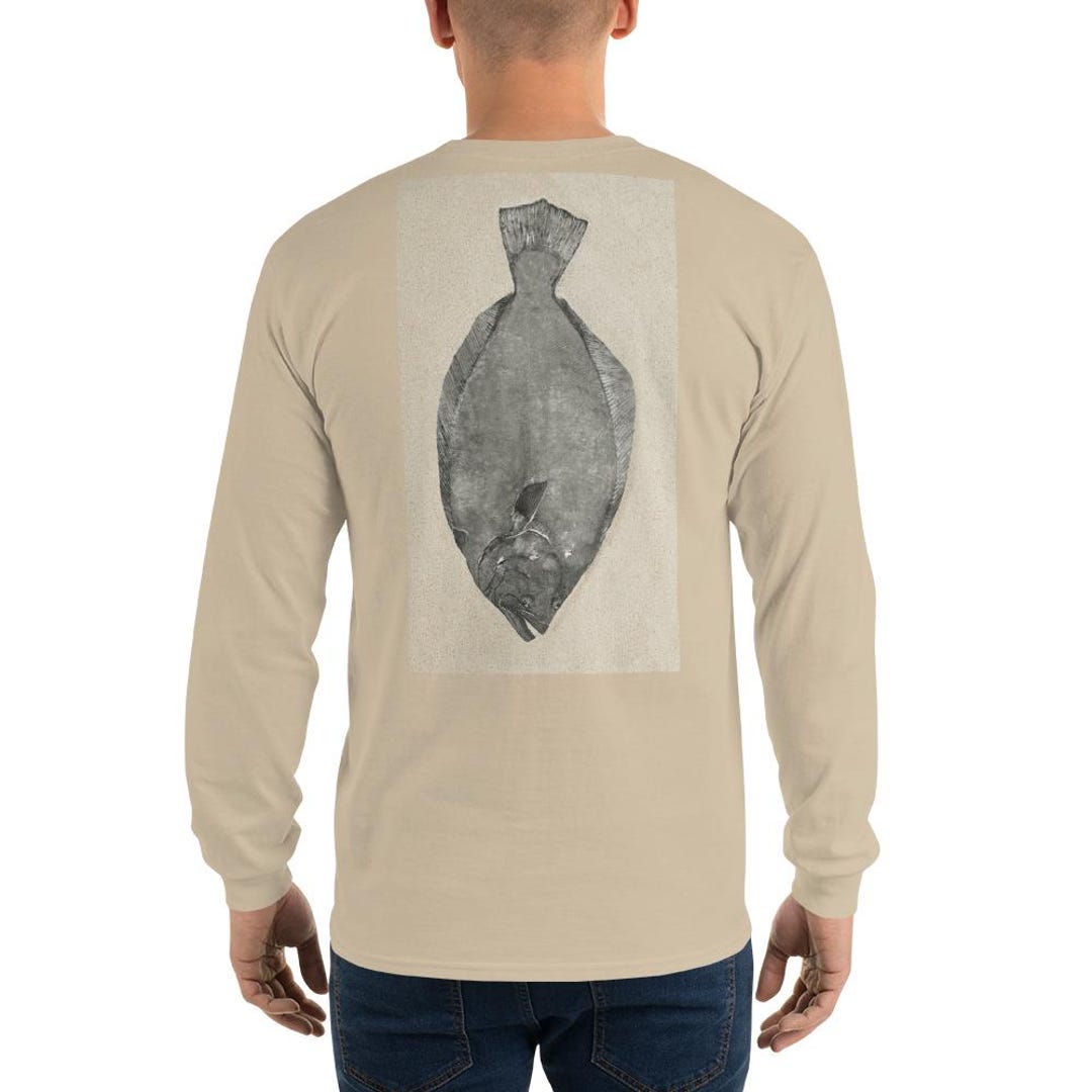Men’s Long Sleeve Flounder Gigging Shirt - Etsy