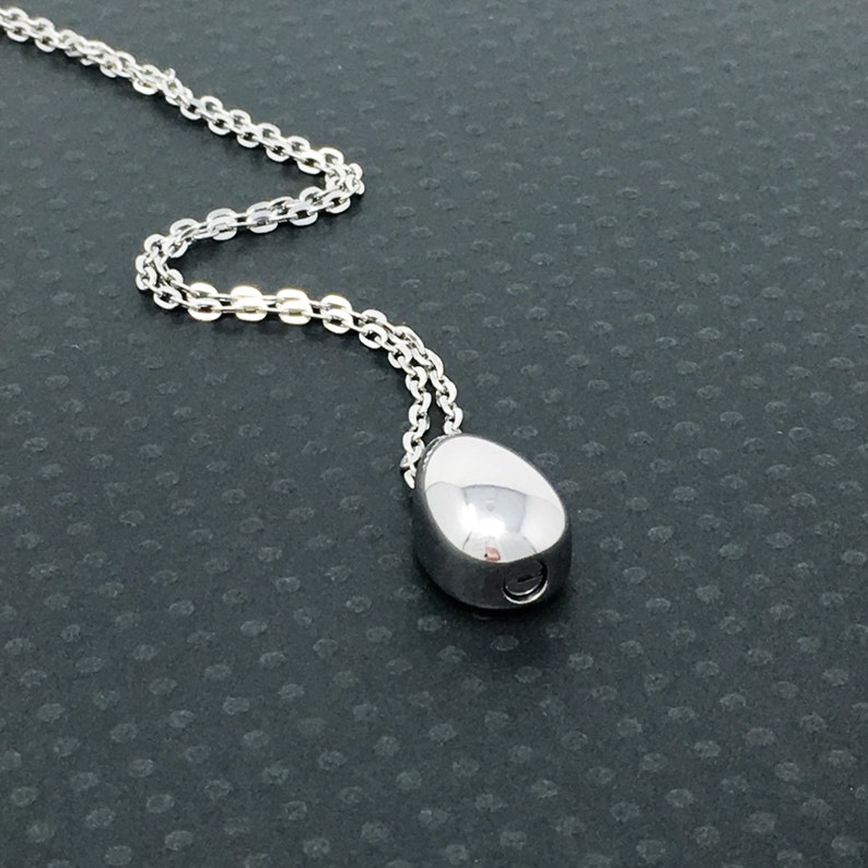 Cremation Urn Pendant Teardrop Necklace Cremation Jewelry - Etsy