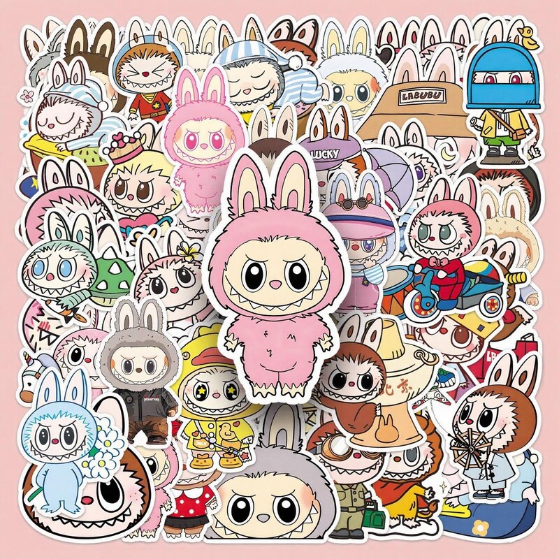 Labubu Stickers - Etsy