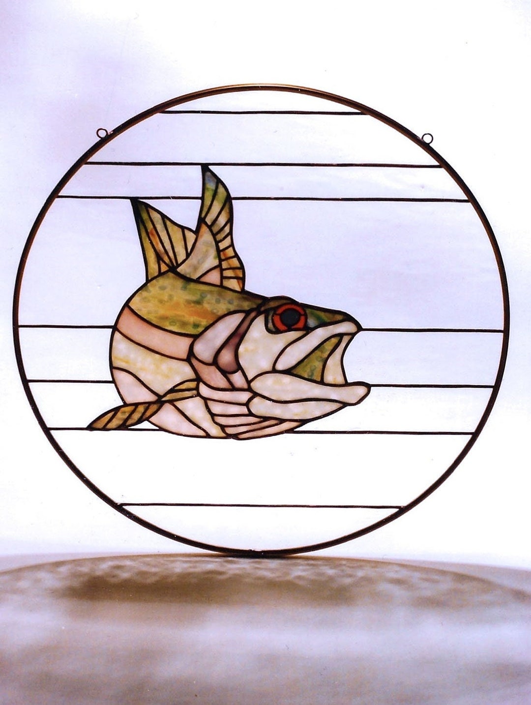 Fish Stained Glass Window - Etsy