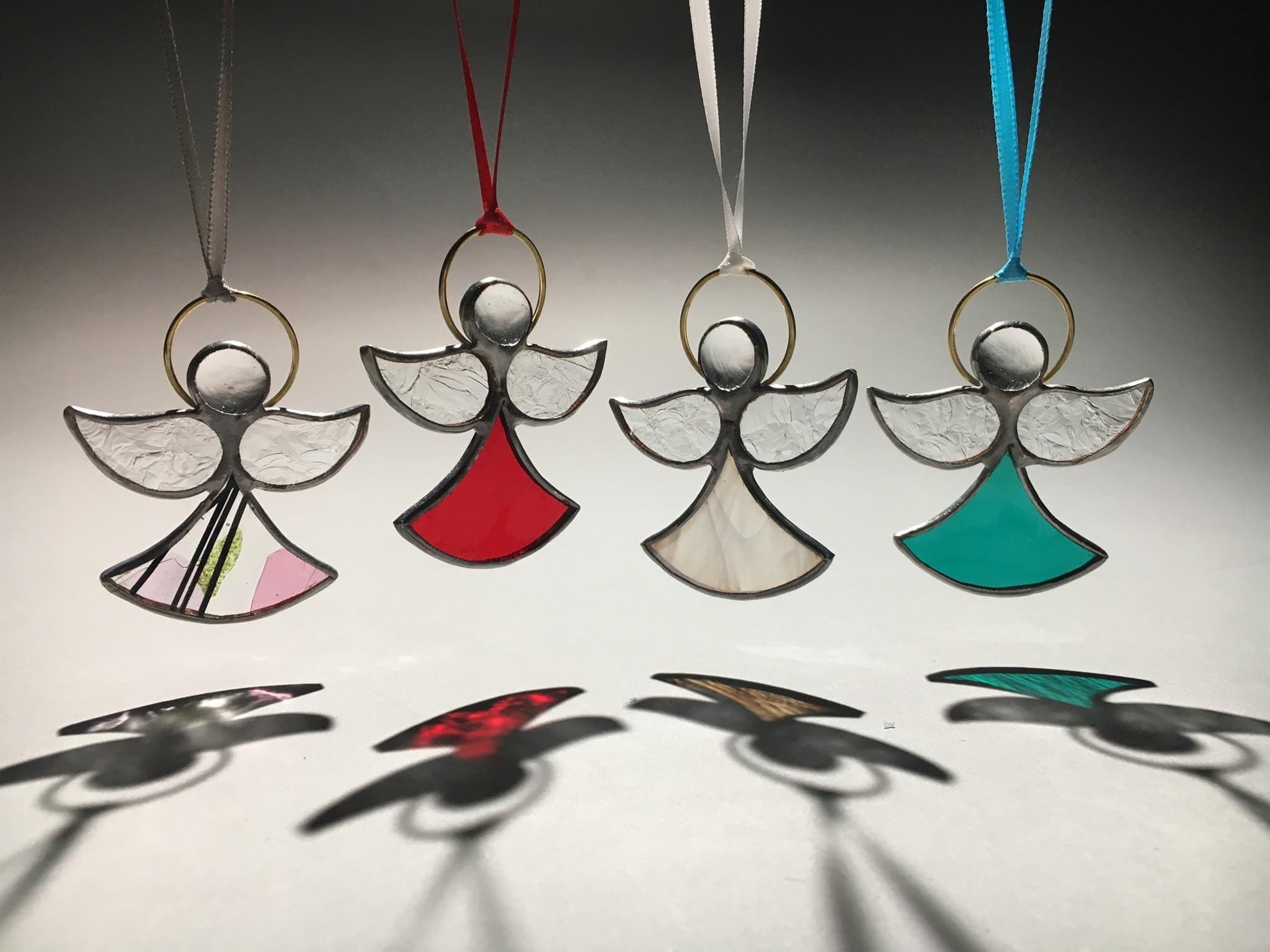 Wee Angel Stained Glass Suncatcher - Etsy