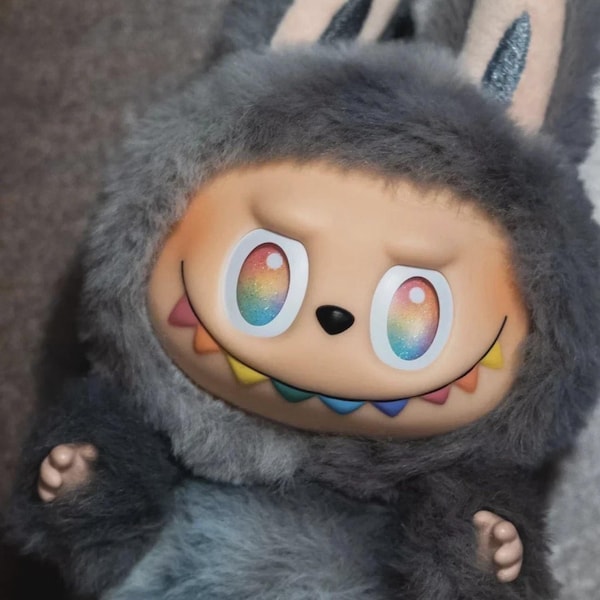 Grey Labubu - Etsy