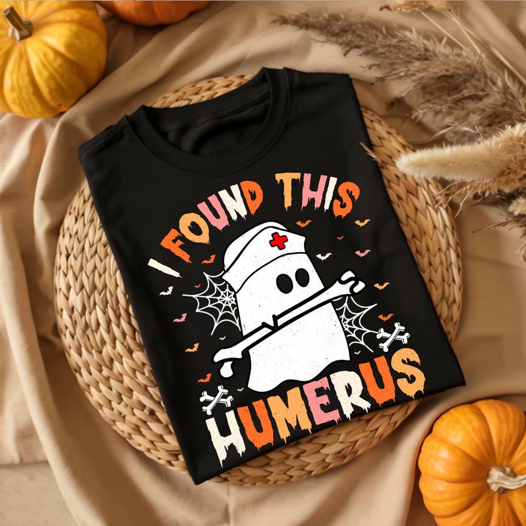 Funny Humerus Bone Halloween PNG: Joke Ghost Clipart (digital Download ...